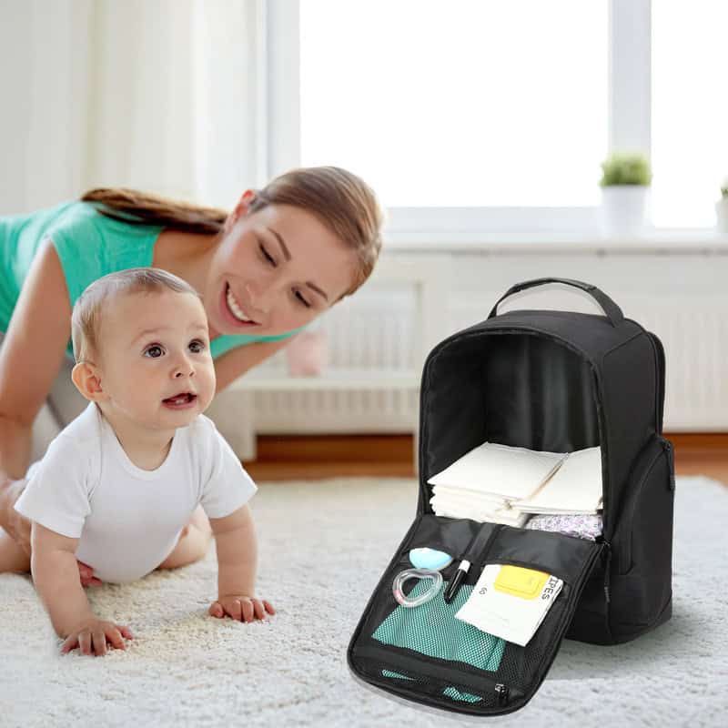 Waterproof Oxford Maternity Hospital Bag With Changing Pad